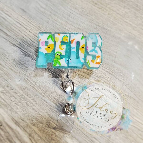 Peds Crew Badge Reel - Etsy