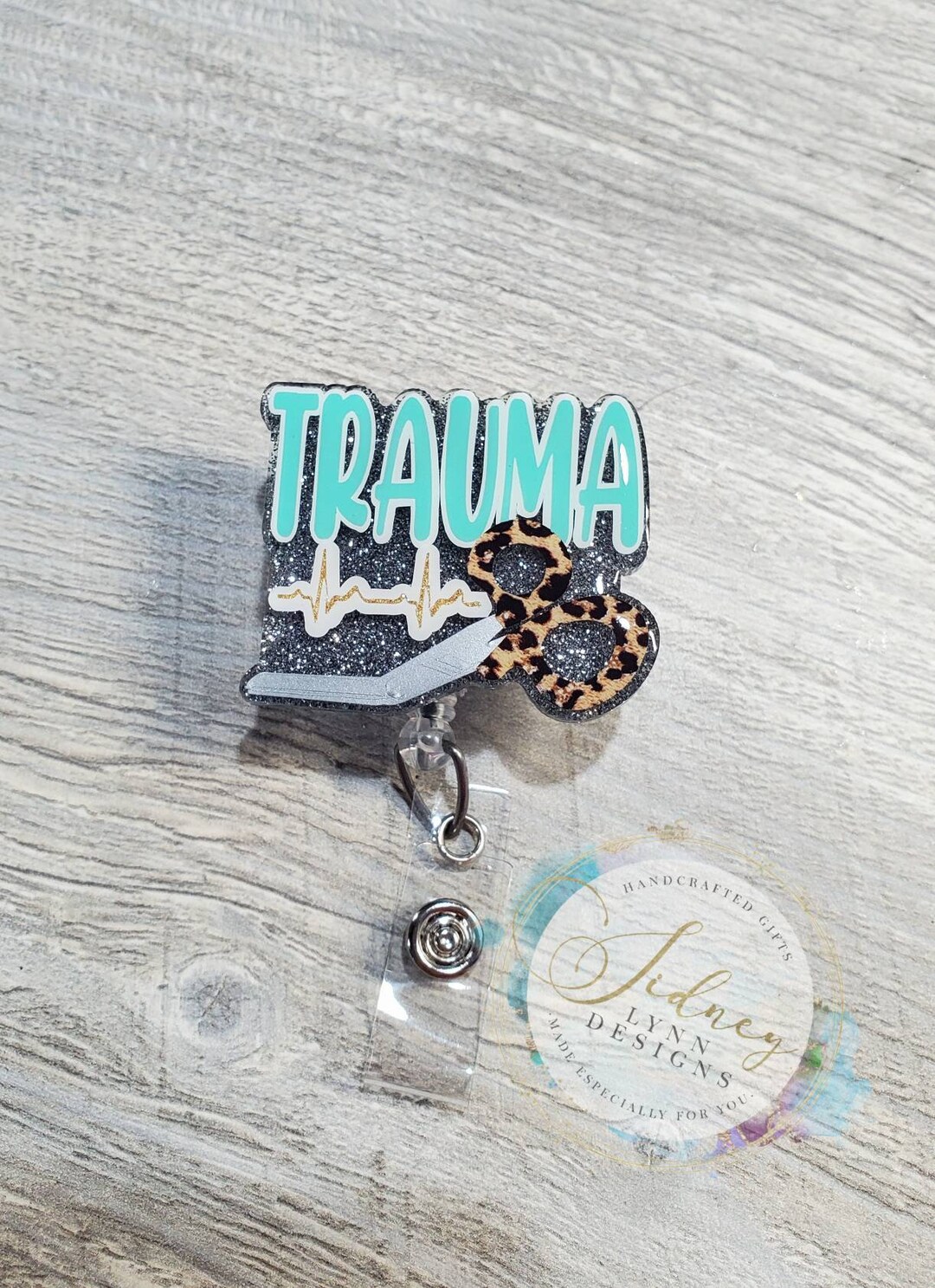 Trauma Badge Reel - Etsy