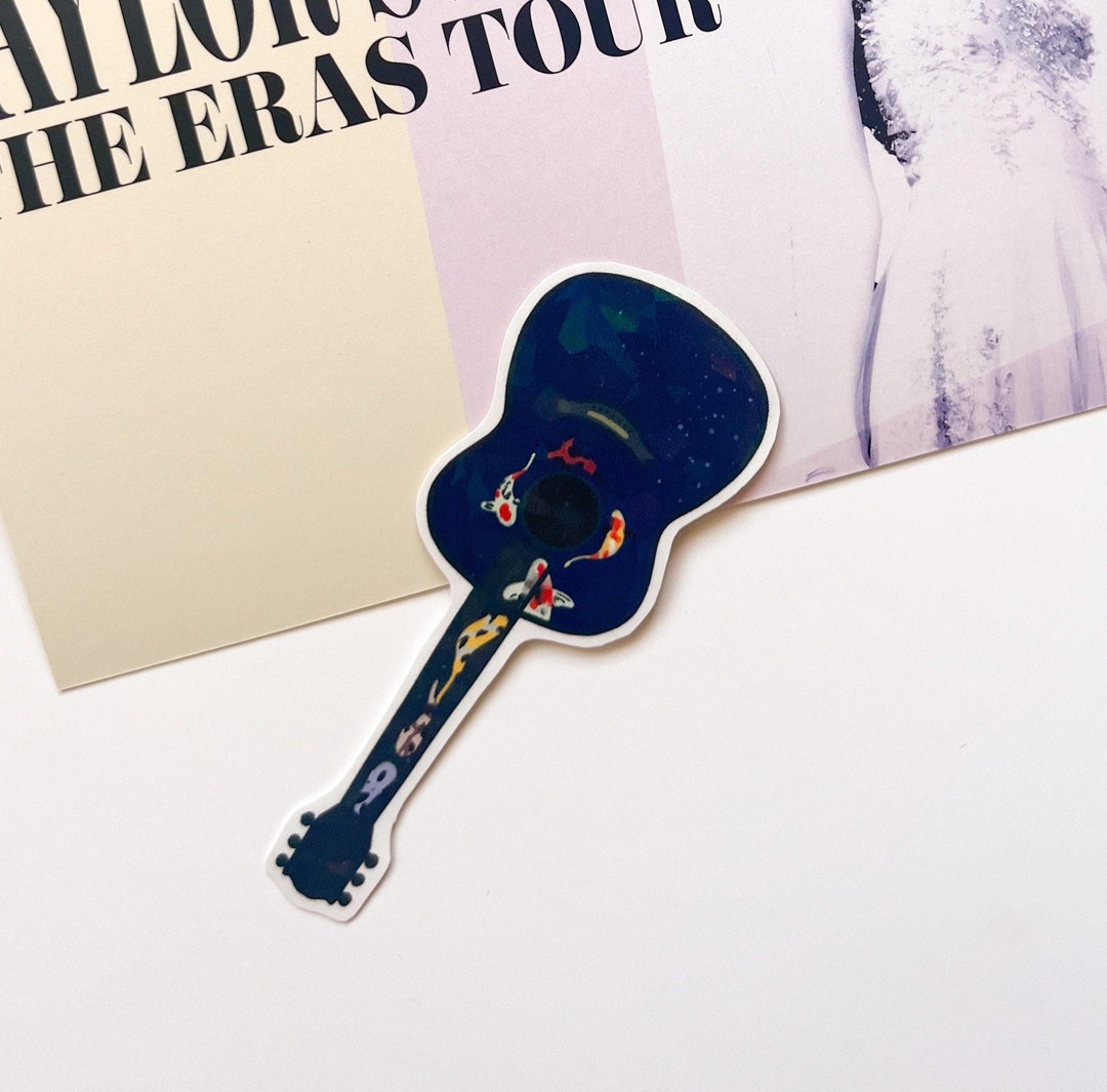 Taylor Swift Koi Fish Guitar Long Live Sticker - Etsy