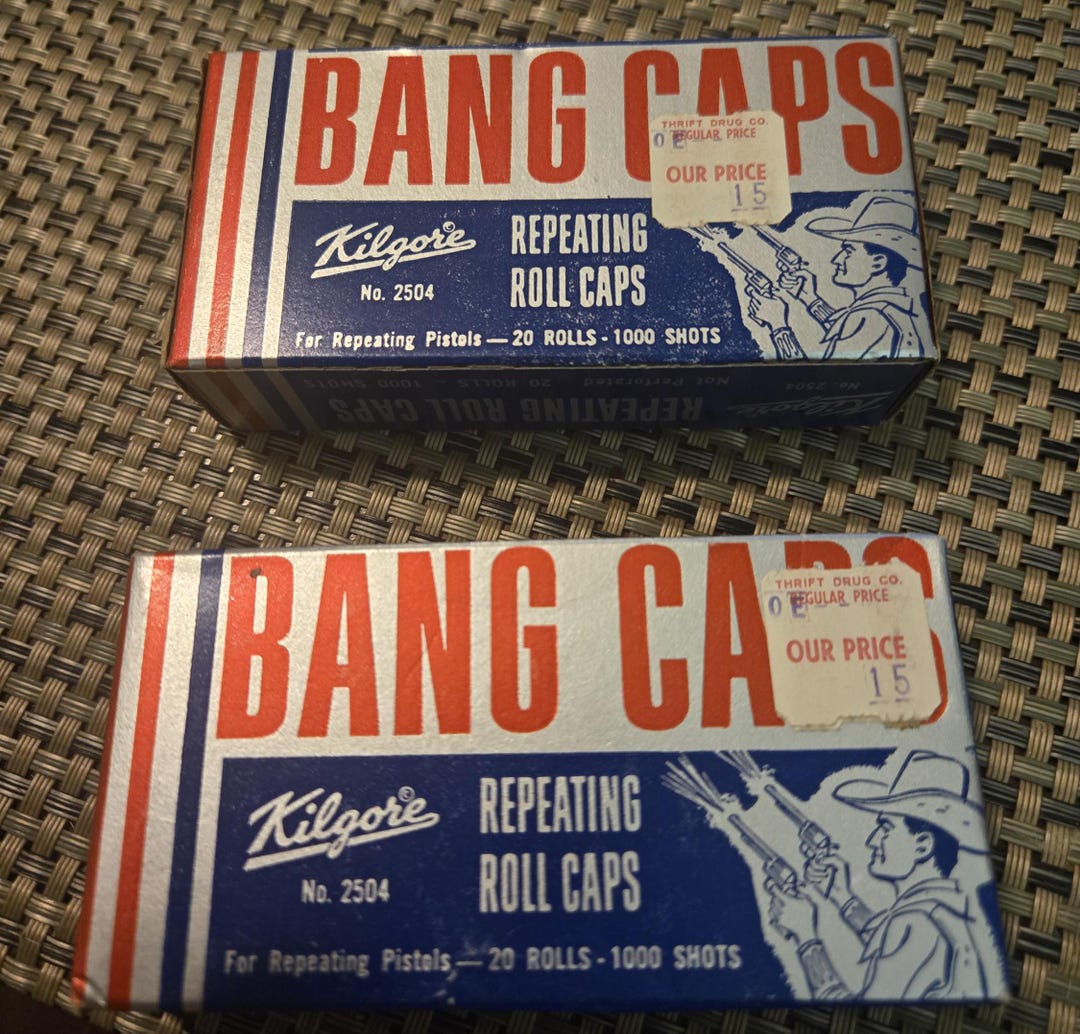 Kilgore No 2504 Bang Caps 20 Rolls - Etsy