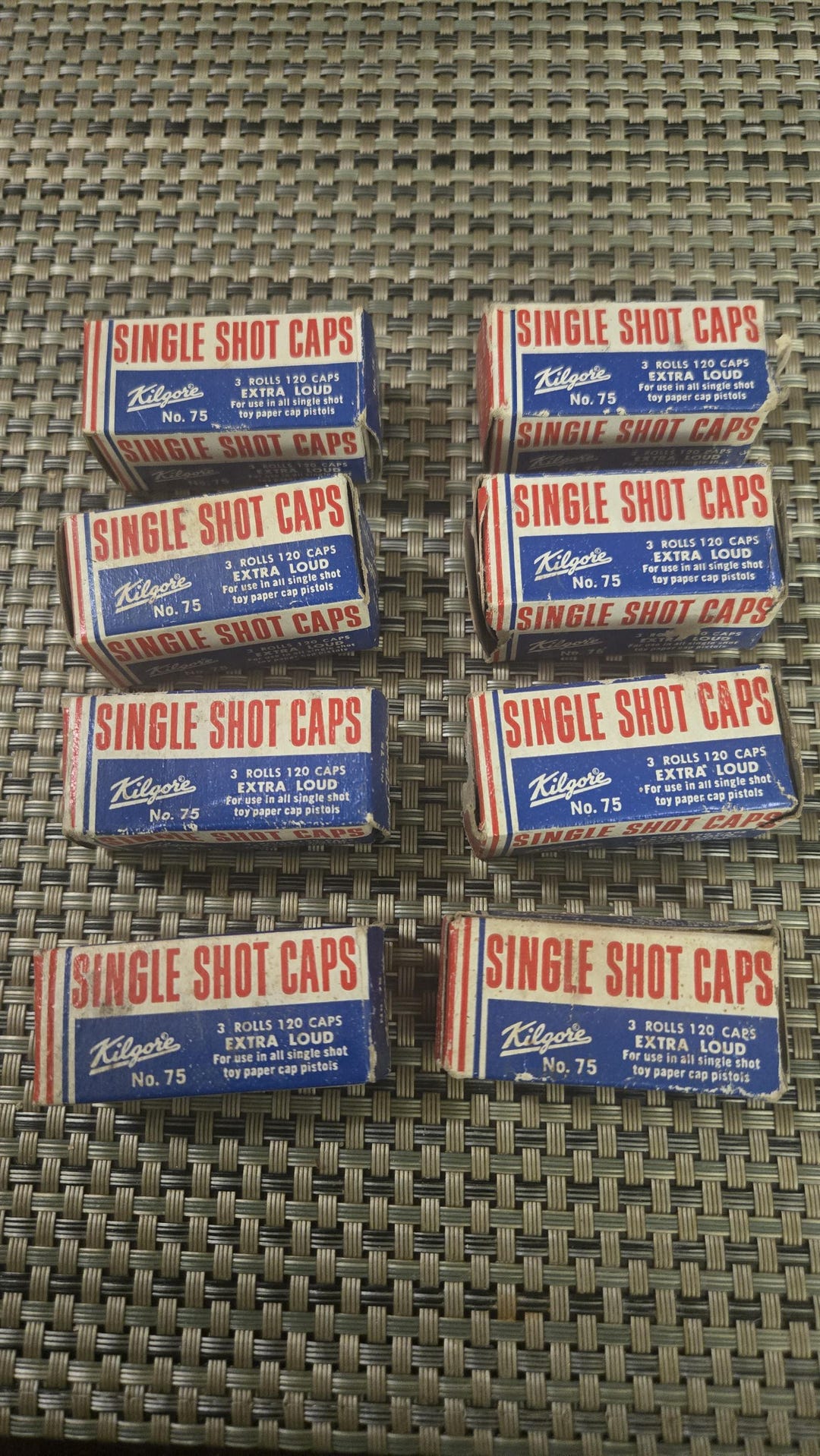 8 Boxes of Kilgore Roll Cap #75 - Etsy