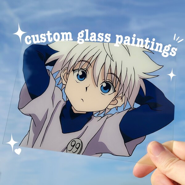 Anime Glass Paintings - Etsy