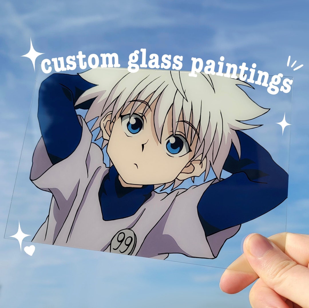 Custom Anime Glass Painting - Etsy