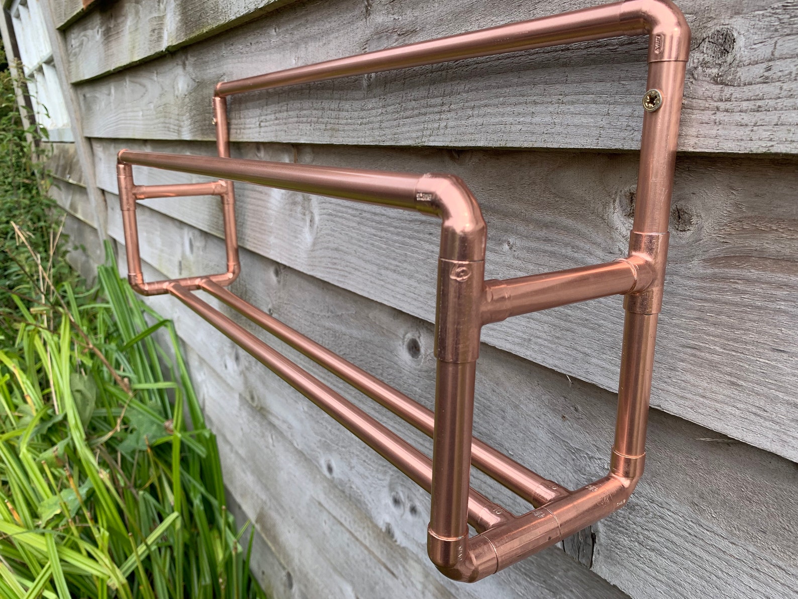 Shoe Shelf, Handmade Copper Shoe Shelf, Shoe Storage, Shoe Rack, Wall ...