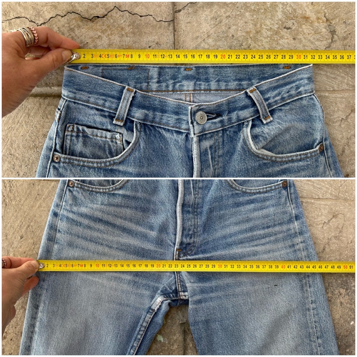Levis 701 Vintage W24 L33 Blue Stonewash Jeans 80s Straight Levis 701 Vintage W24 L33 Blue Stonewash Jeans 80s Straight