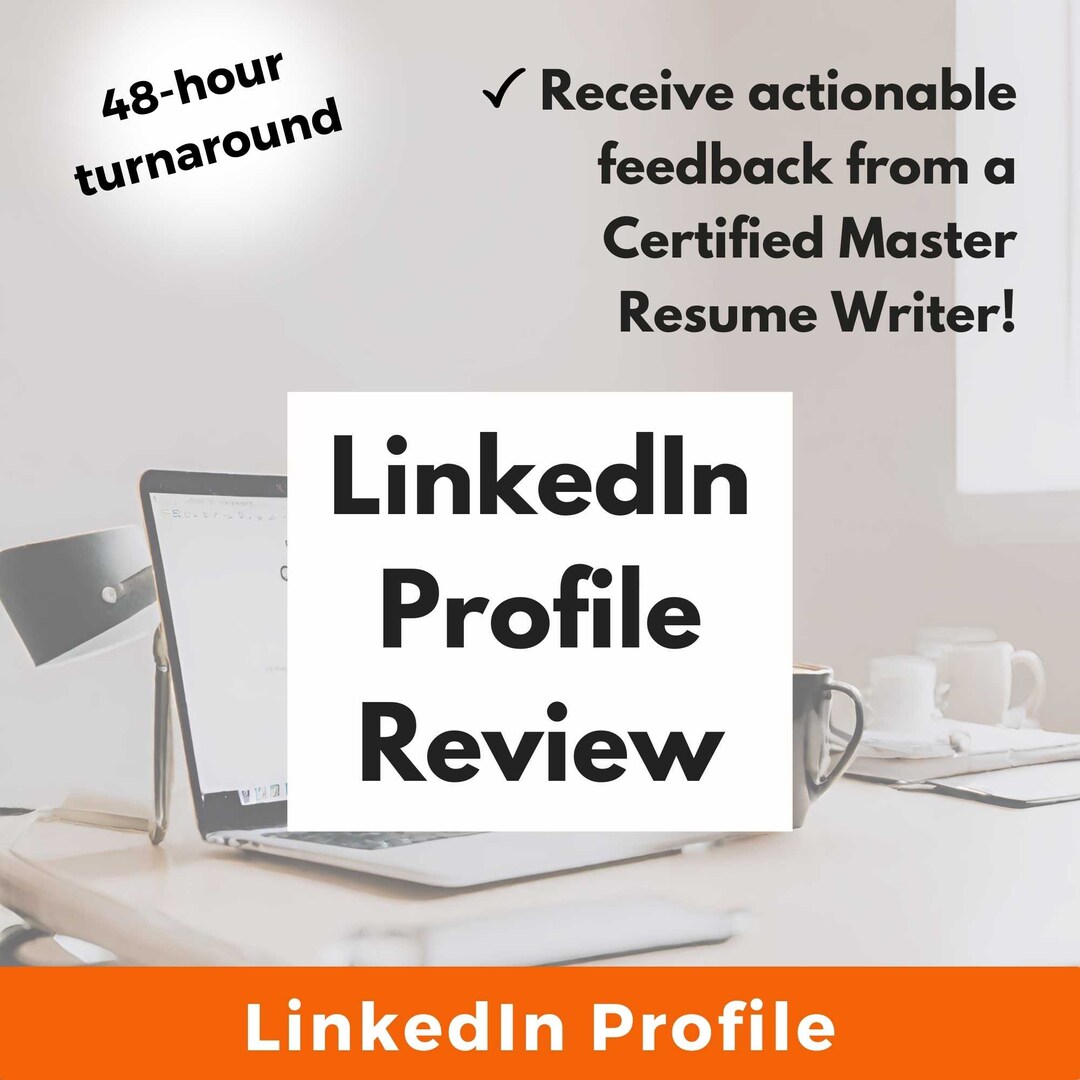 Linkedin Profile Review Get Custom Detailed Feedback From a - Etsy