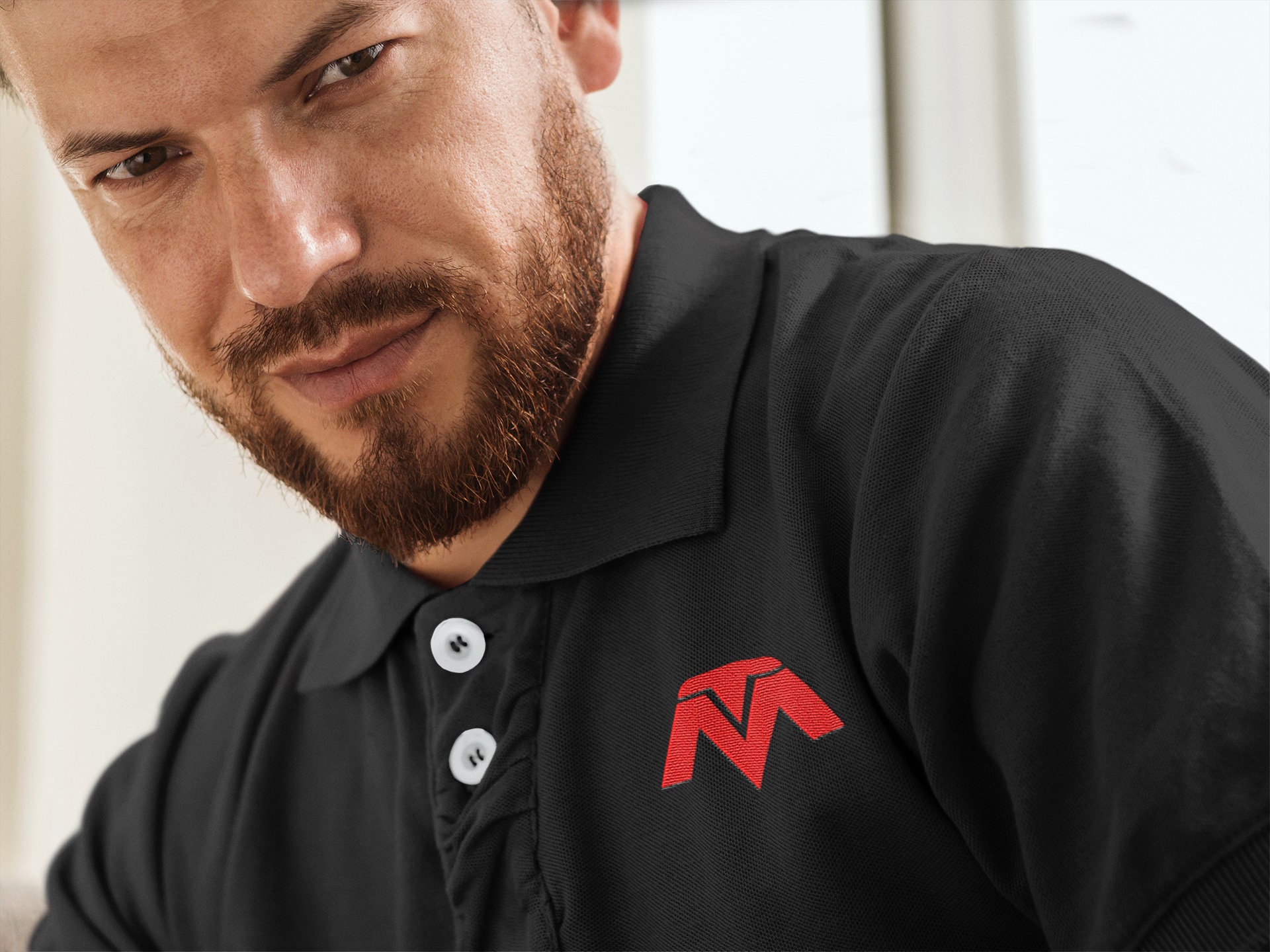 Cotton Poly Blend Polo Shirt | Etsy