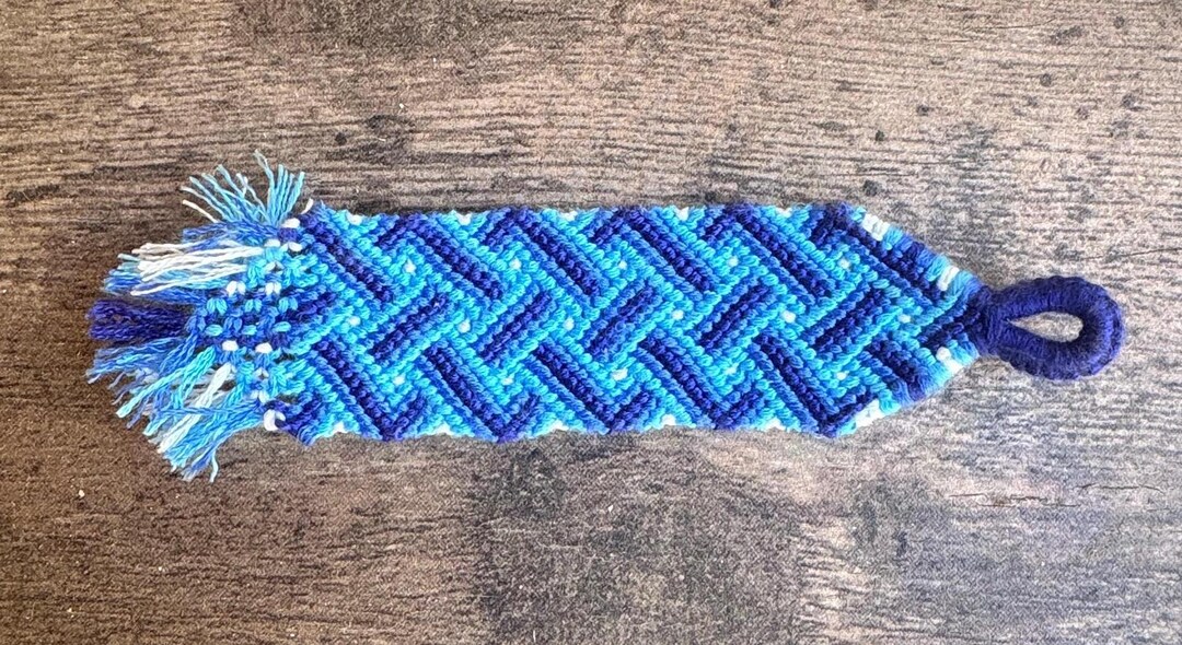 Ombré Overlapping Friendship Keychain - Etsy