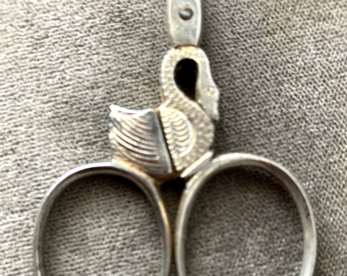 Antique Figural Swan Sewing Embroidery Scissors, Germany, C. 1900 - Etsy