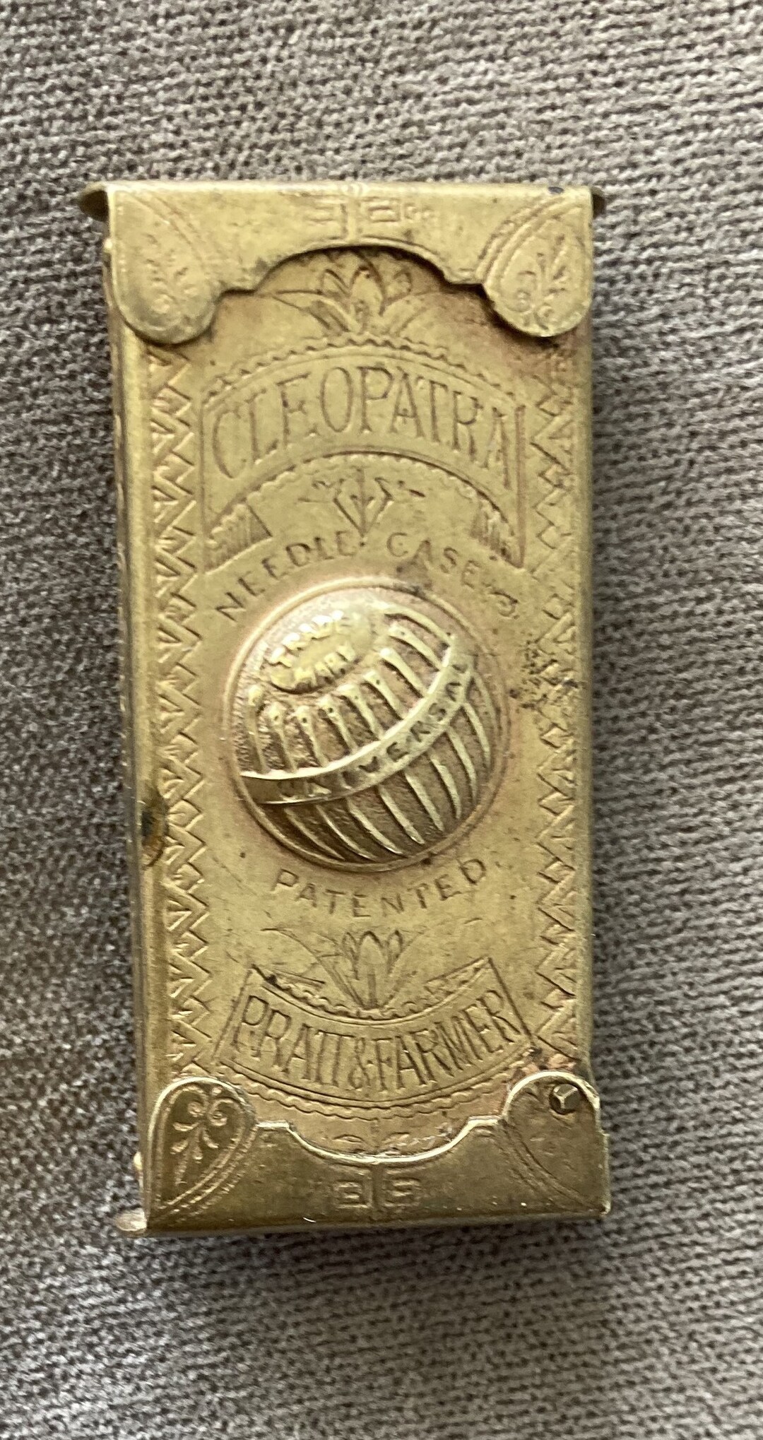 Antique Needle Case, Avery Style, CLEOPATRA, Pratt & Farmer, C.1880 - Etsy
