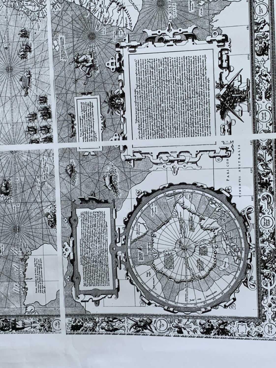 Mercator World Map of 1569 (composite) - Etsy