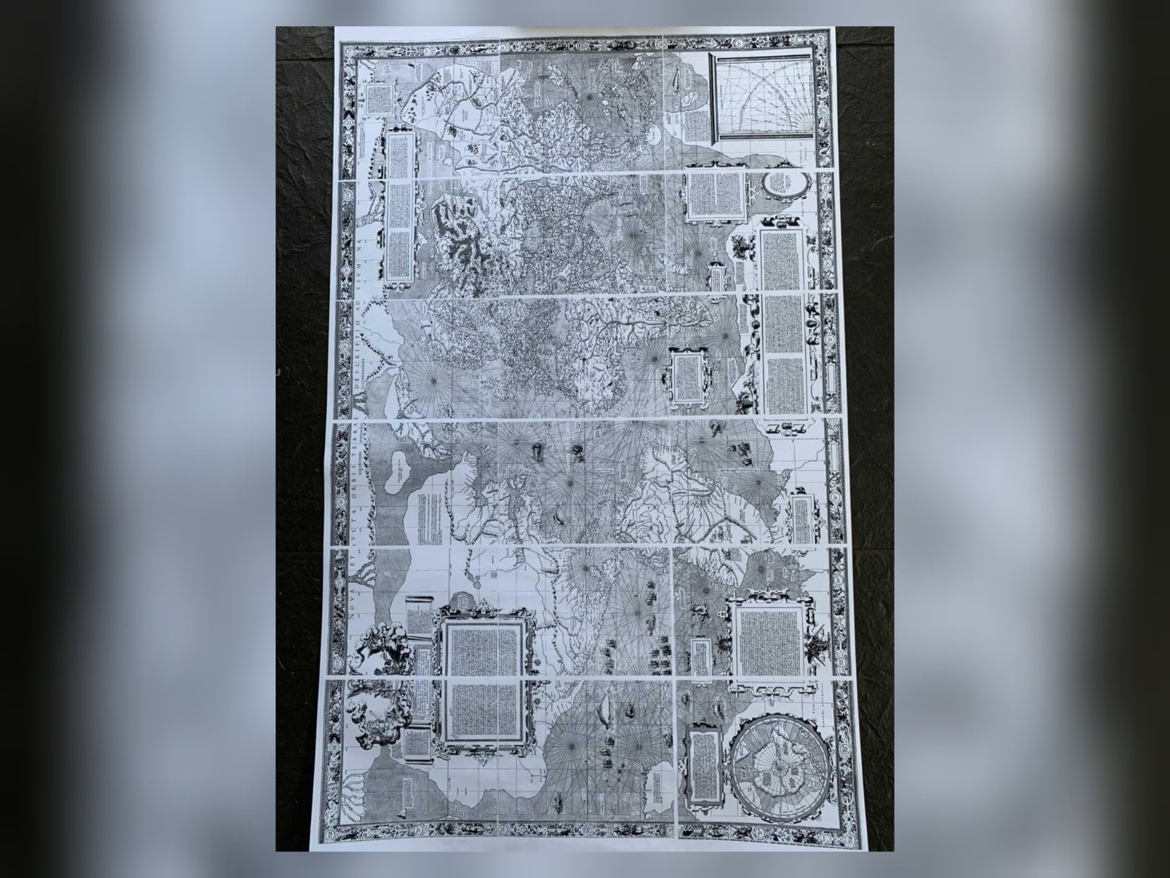 Mercator World Map of 1569 (composite) - Etsy UK