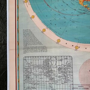 Air Age Map of the World (polar Projection) - Etsy