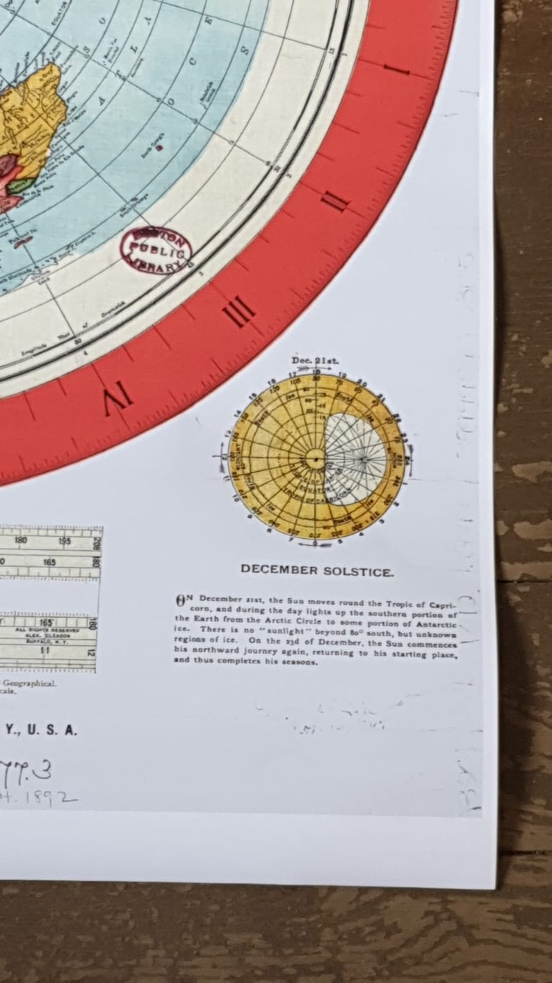 1892 (REVISED) Gleason New Standard Map of the World - Etsy