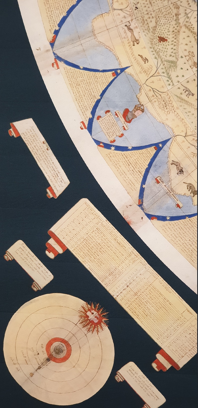 1587 Urbano Monte Map of the World - Etsy