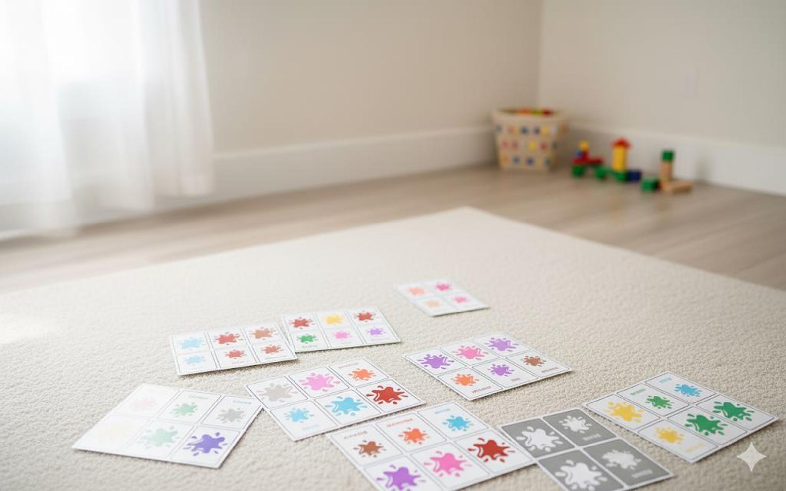 Colors Flash Cards, Printable, Learn Colors, Practice, Preschool and ...