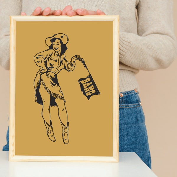 Western Poster - Etsy