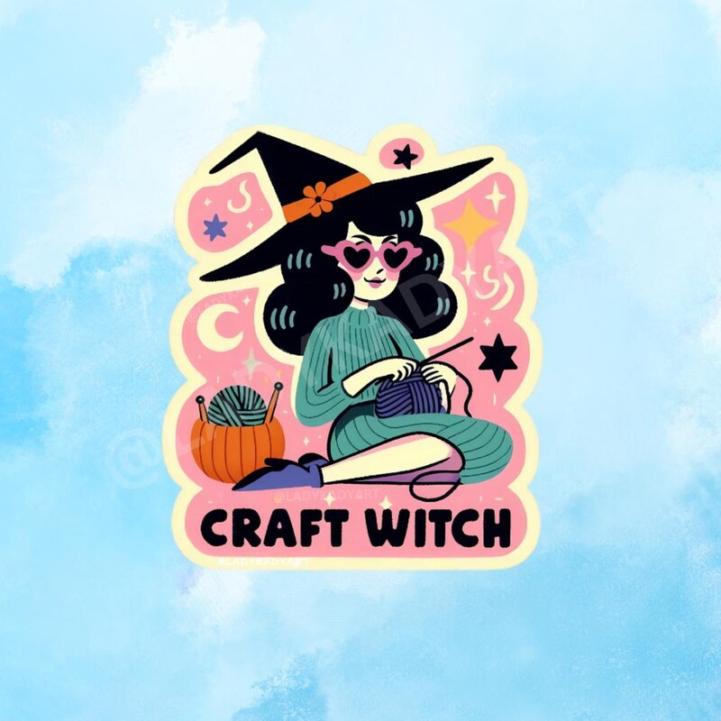 Witch Stickers - Etsy