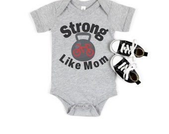 Weight Lifting Baby Outfit - Etsy