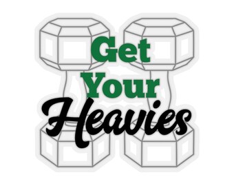 Lift Heavy Sticker - Etsy