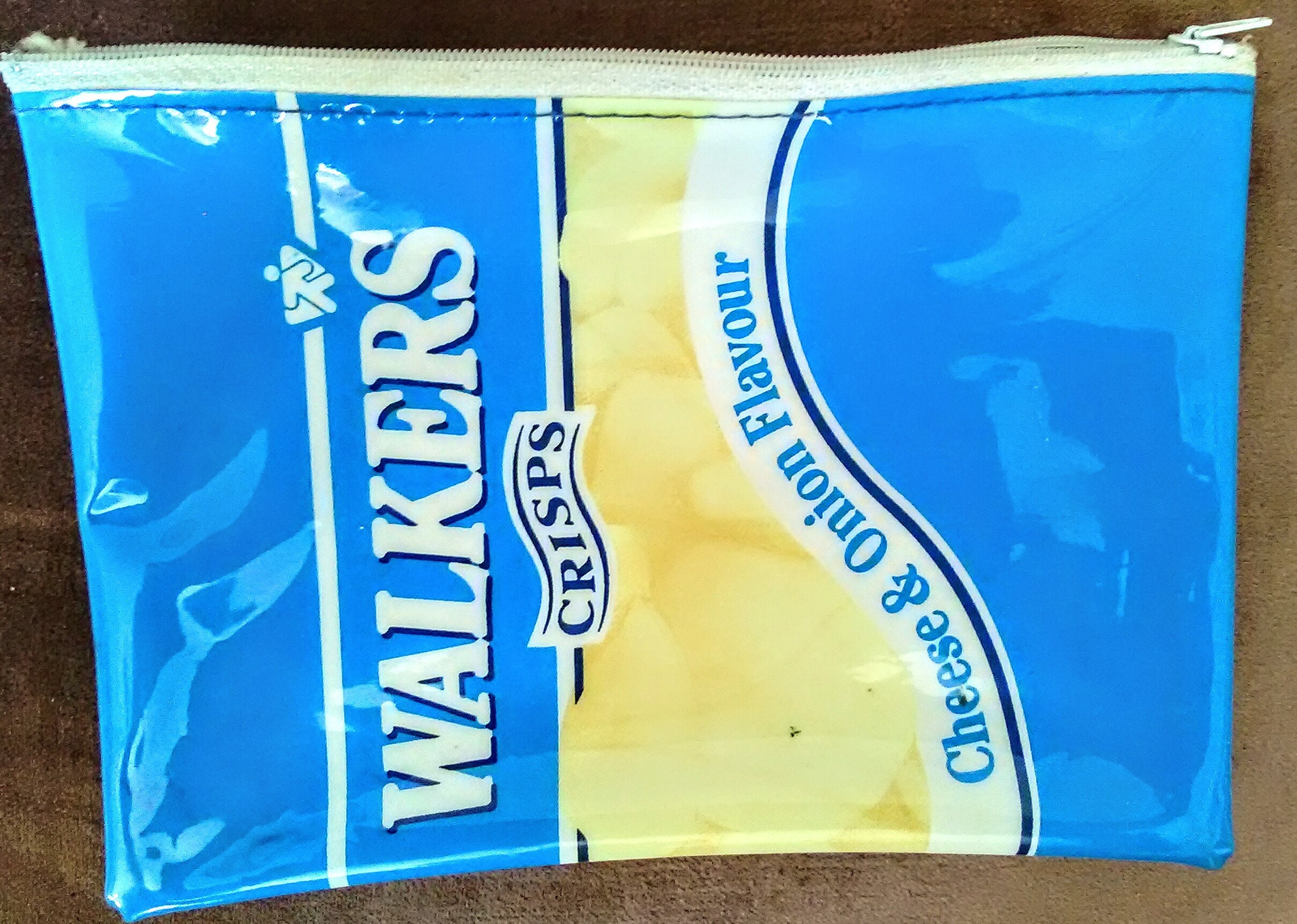 Walkers cheese and onion crisps pencil case vanity bag | Etsy