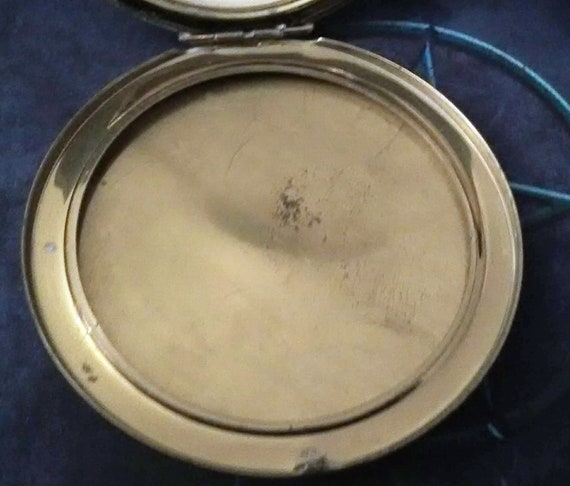 Vintage Stratton 1950s powder compact with original p… - Gem