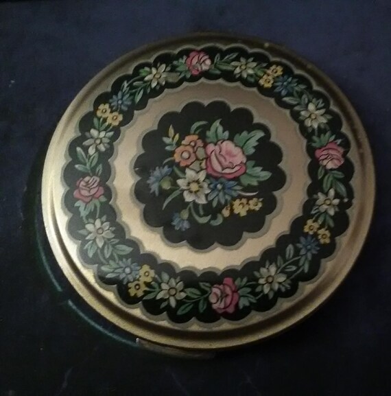 Vintage Stratton 1950s powder compact with original p… - Gem