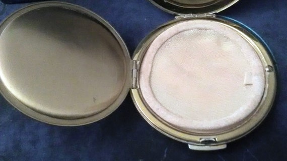 Vintage Stratton 1950s powder compact with original p… - Gem