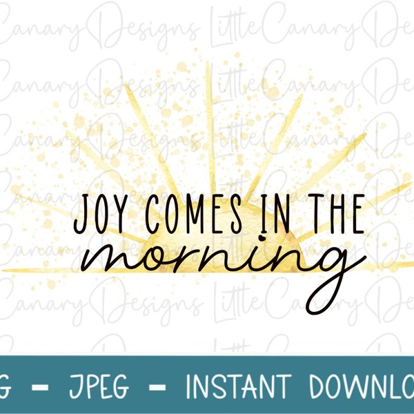 Joy Comes - Etsy