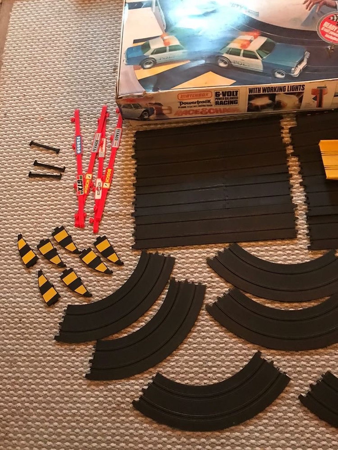 Vintage Matchbox Powertrack 'Race & Chase' Car Set and | Etsy