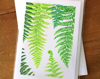 Fern Note Card | Etsy