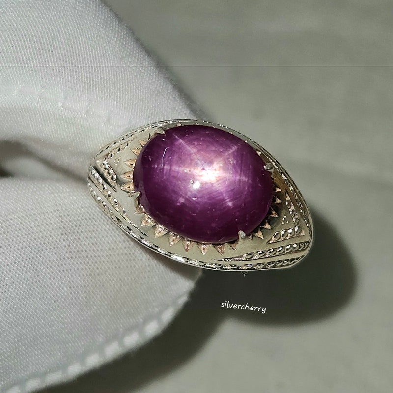 Star Ruby Ring - Etsy