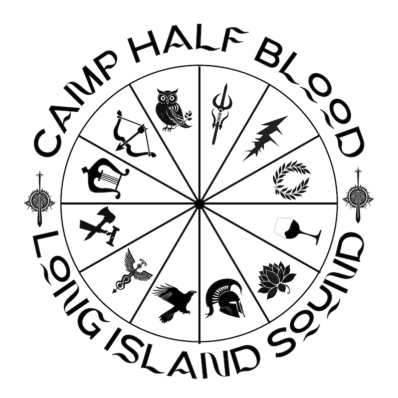 Camp Half Blood SVG - Etsy
