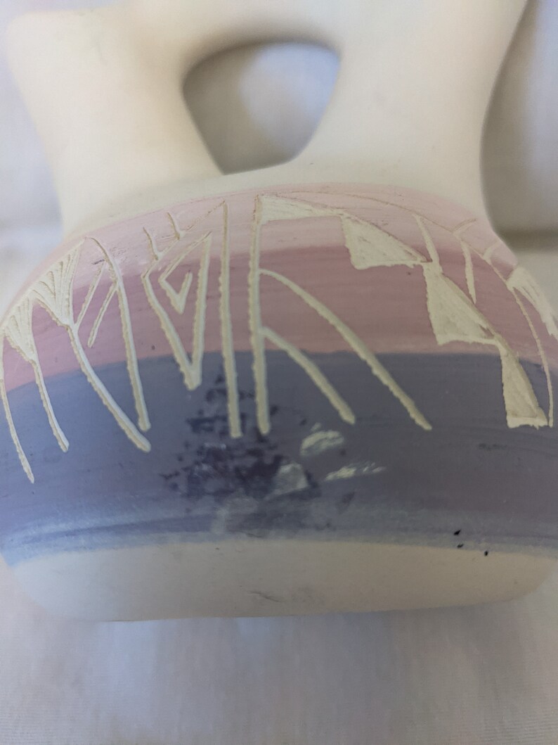 Folk Art Mesa Verde Pottery Vase Ute Native American WEDDING - Etsy