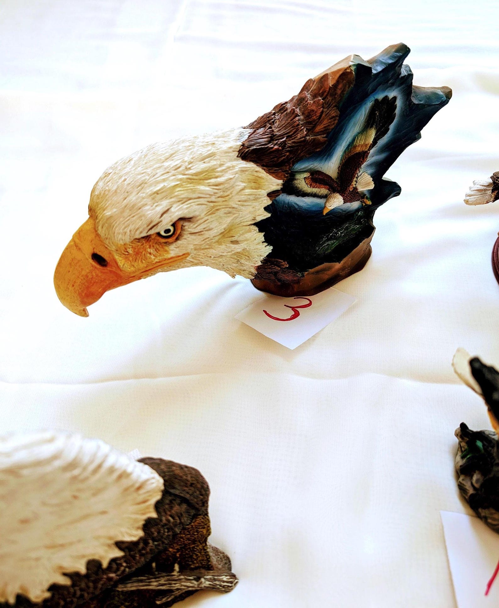 July 4th Patriotic Symbol American Bald Eagle Majestic 4dif Size Fig ...