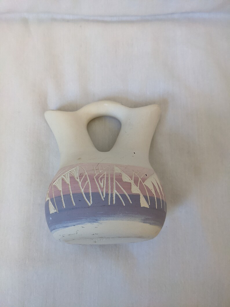 Folk Art Mesa Verde Pottery Vase Ute Native American WEDDING - Etsy