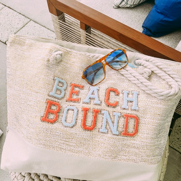 Initial Tote Bag - Etsy