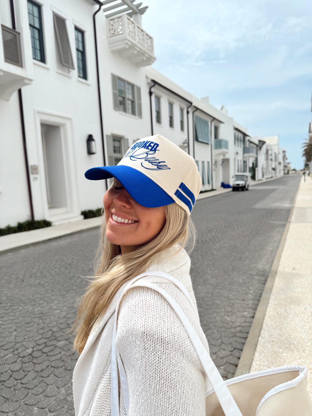 Booked and Busy - Royal Blue Vintage Trucker Hat - Etsy