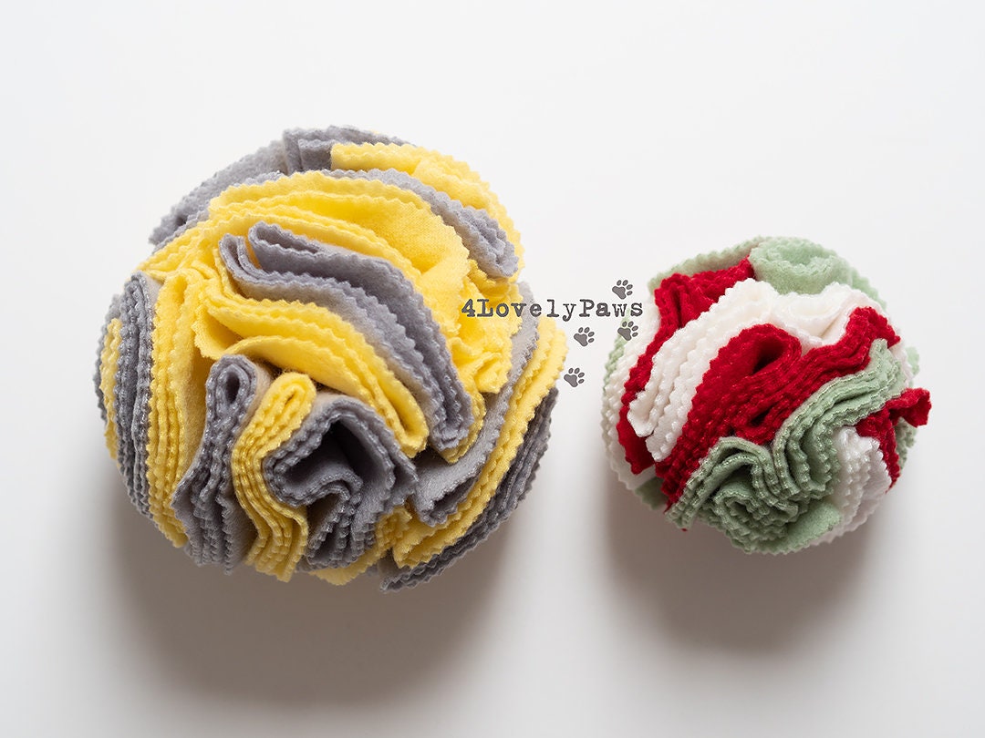 Set of 2 Snuffle Balls, Nosework, Snuffle Ball for Cats, Stimulation ...