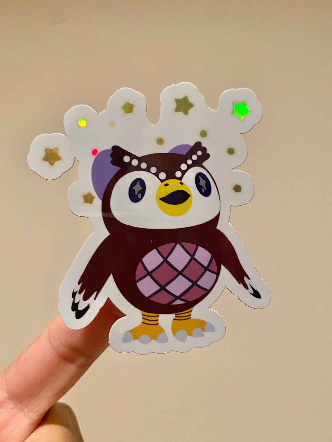 Animal Crossing Celeste Night Owl ACNH Nintendo Water Bottle | Etsy