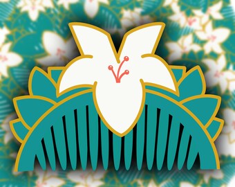 Mulan Hair Comb - Etsy