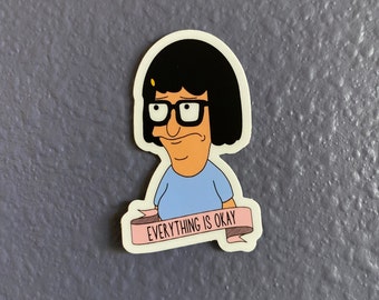 Tina Belcher Sticker - Etsy