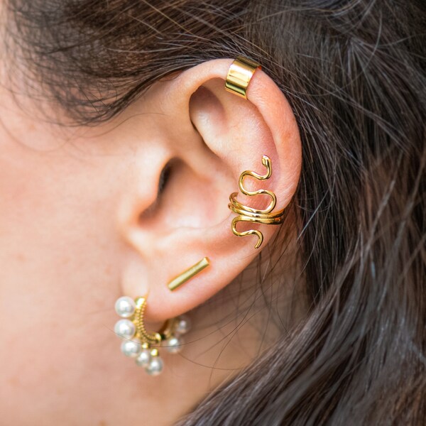 Snake Ear Cuff - Etsy