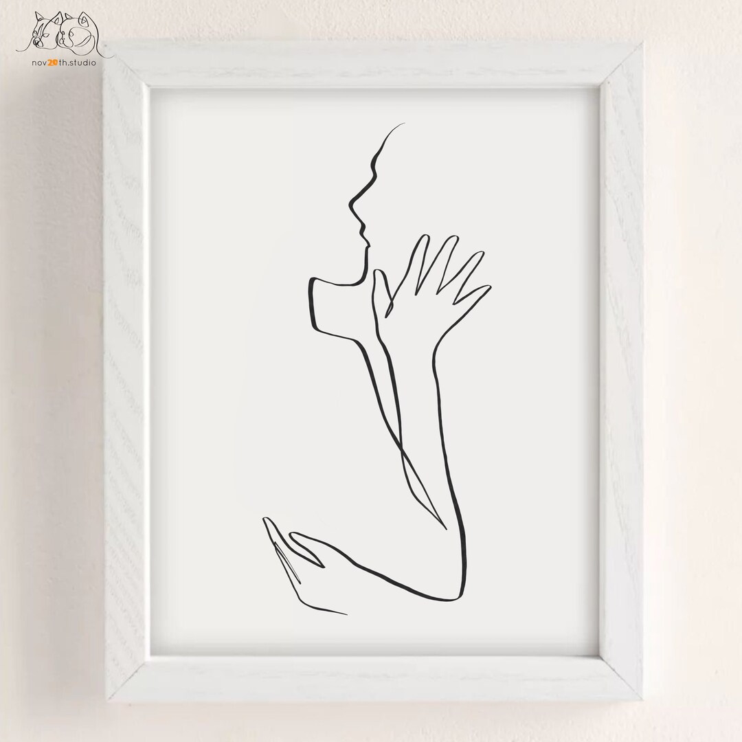 Valentines Svg, Jpeg, Png, One Line Art, American Kiss Svg, Kiss Design ...