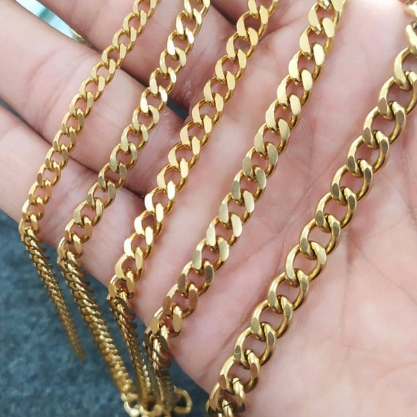 14k Cuban Link Chain - Etsy