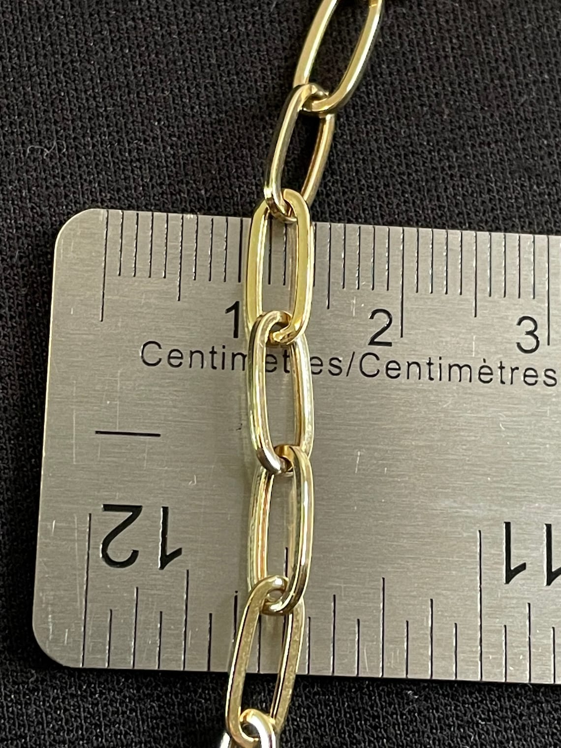 14k Paper Clip Necklace 14k Paperclip Necklace Paperclip | Etsy