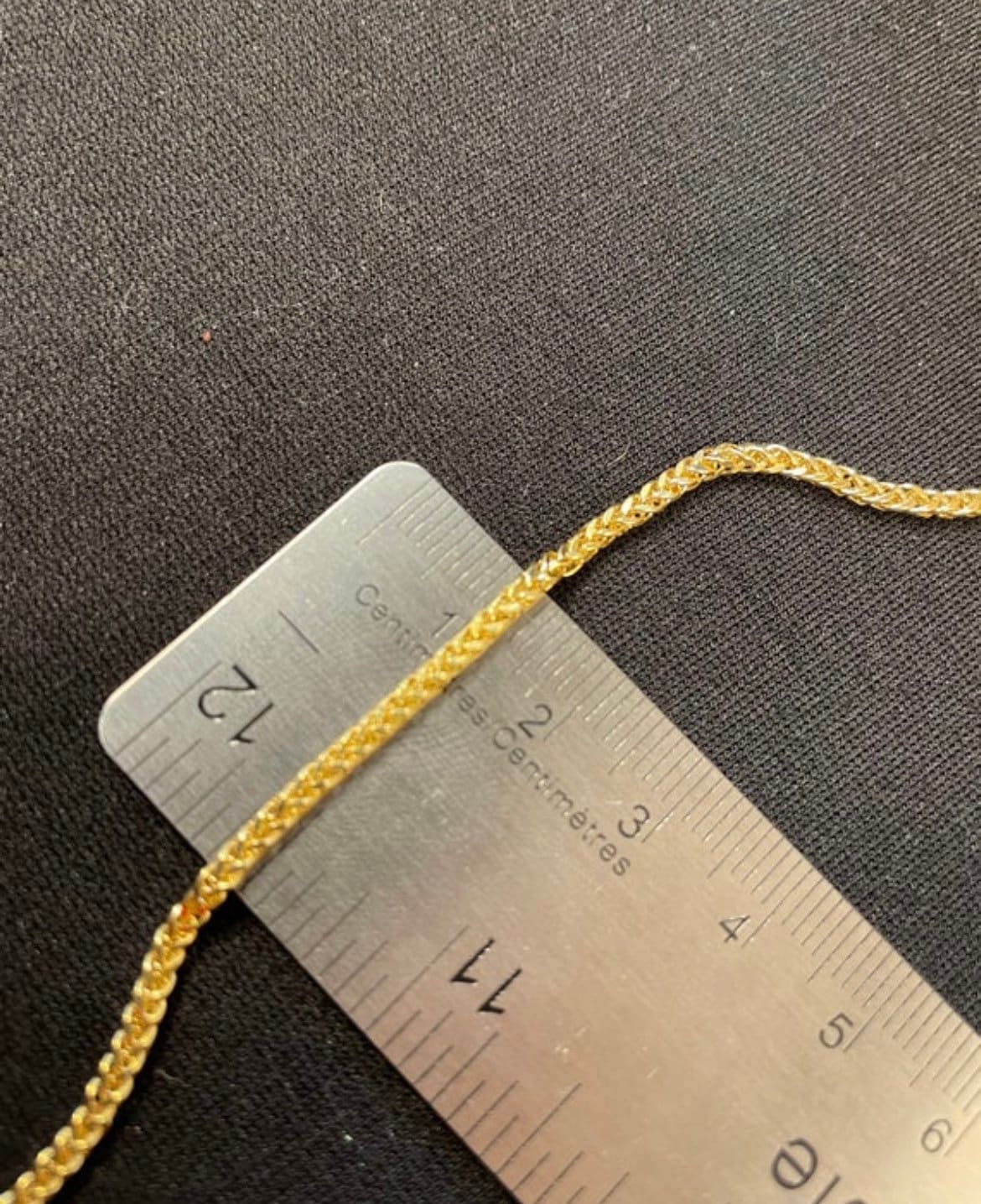 18k Solid Gold Franco Chain 18k Franco Franco Chain Gold - Etsy Canada