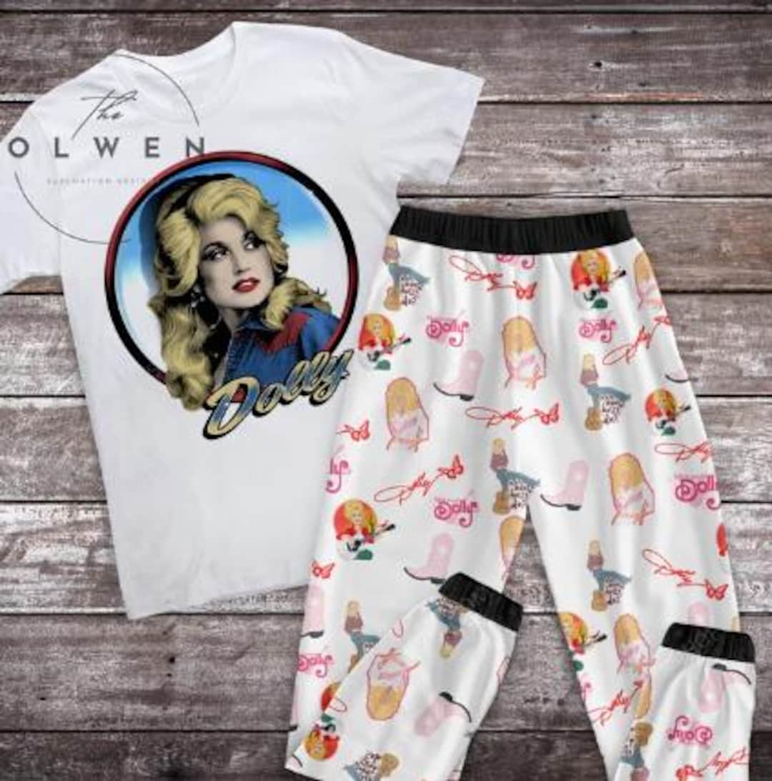 Dolly Parton Holiday Pajamas Set, Dolly Parton Christmas Pajamas Set ...
