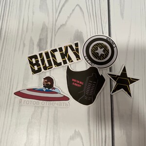Bucky Barnes Sticker Set - Etsy