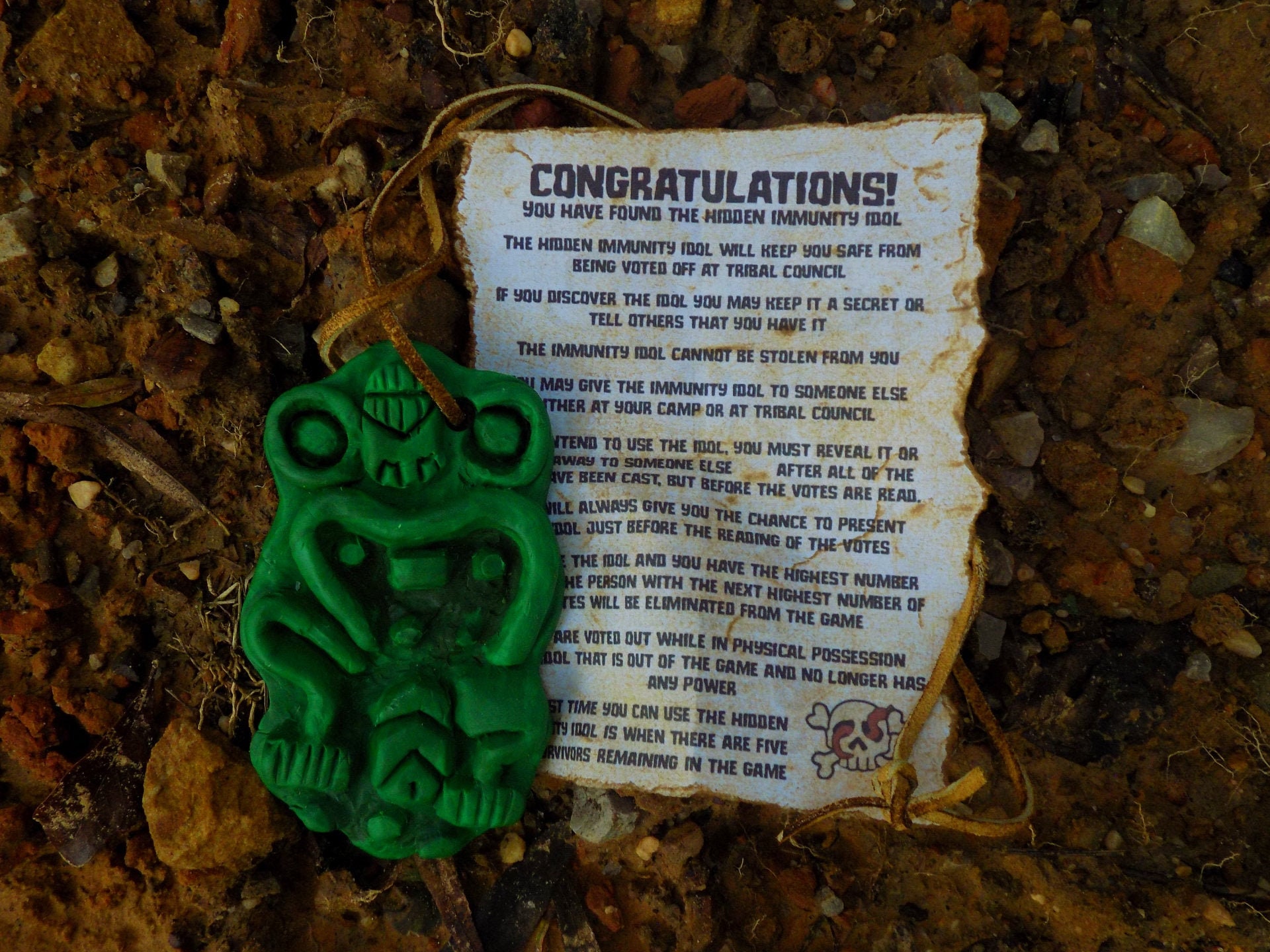 Survivor Heroes VS Villains Hidden Immunity Idol | Etsy